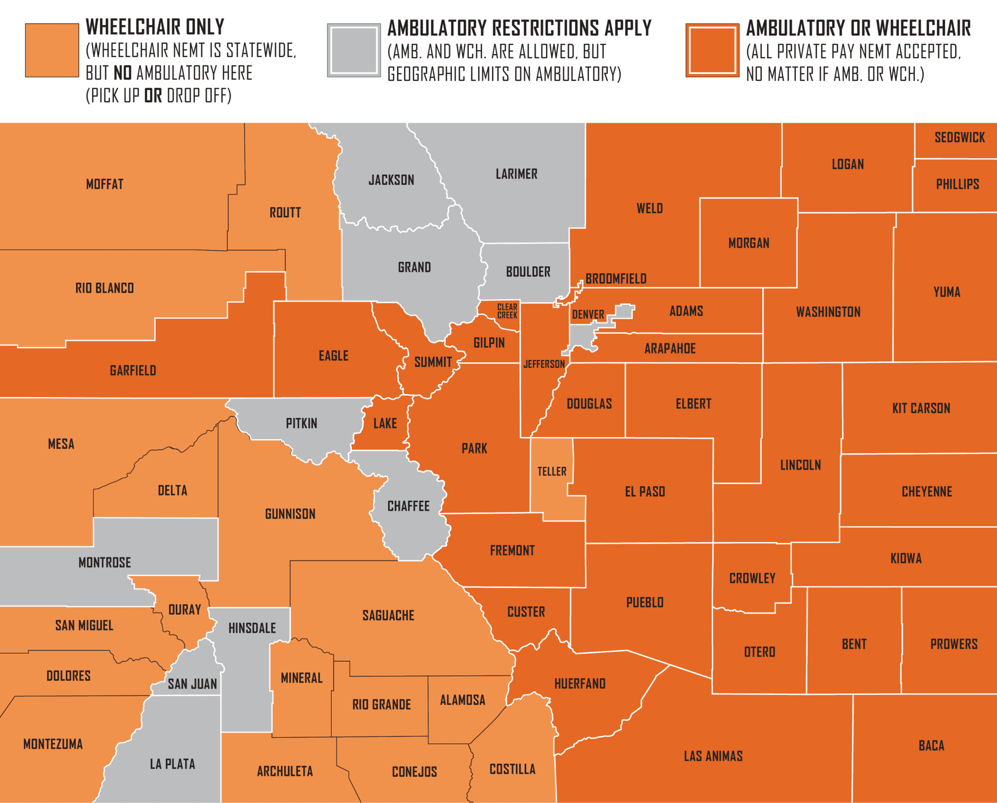 MedRide | Private Pay NEMT Colorado | Wheelchair & Ambulatory